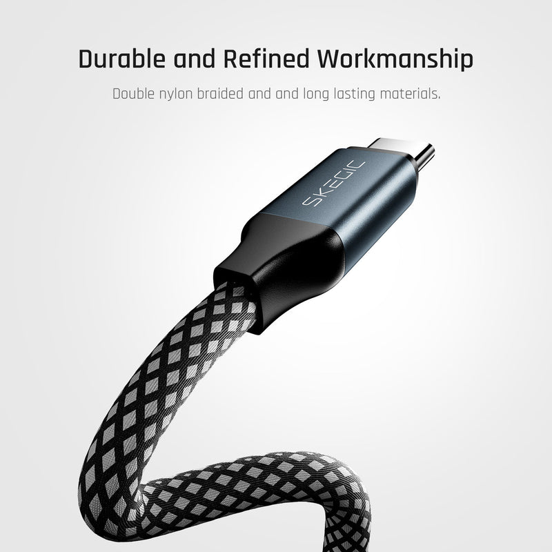 SKEGIC - Magcable | Magnetic USB-C to USB-C Cable 100W