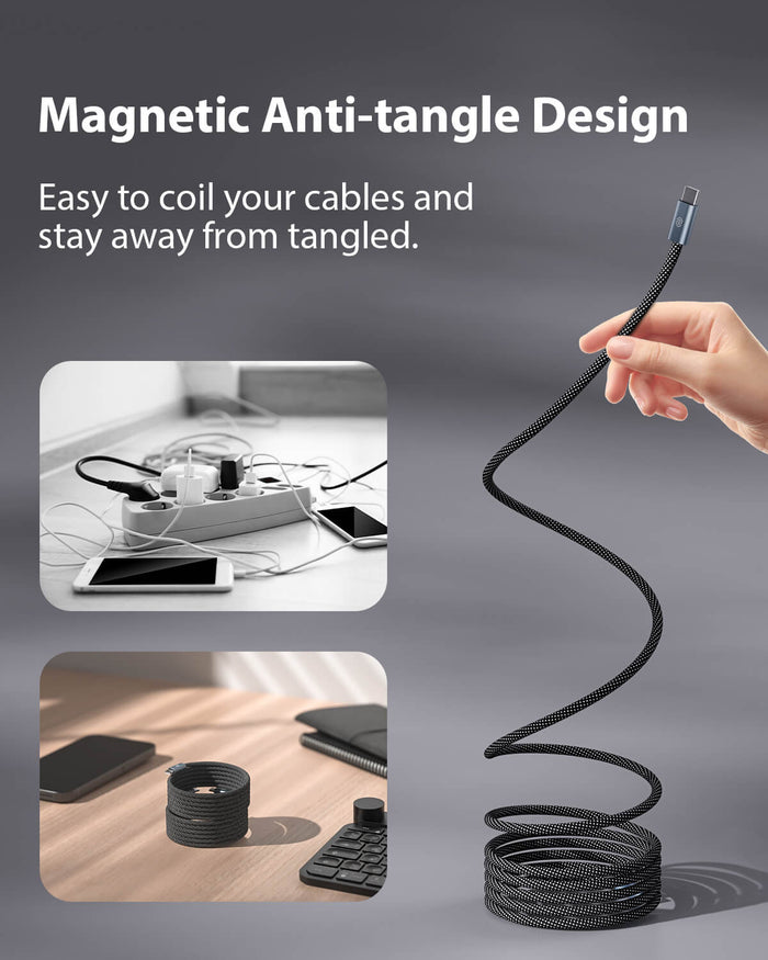 Shop Magcable - Magnetic Anti-tangle Cable – SKEGIC